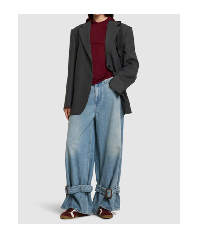 J.W.ANDERSON J.W.Anderson Belt-Loop Wide-Leg Jeans